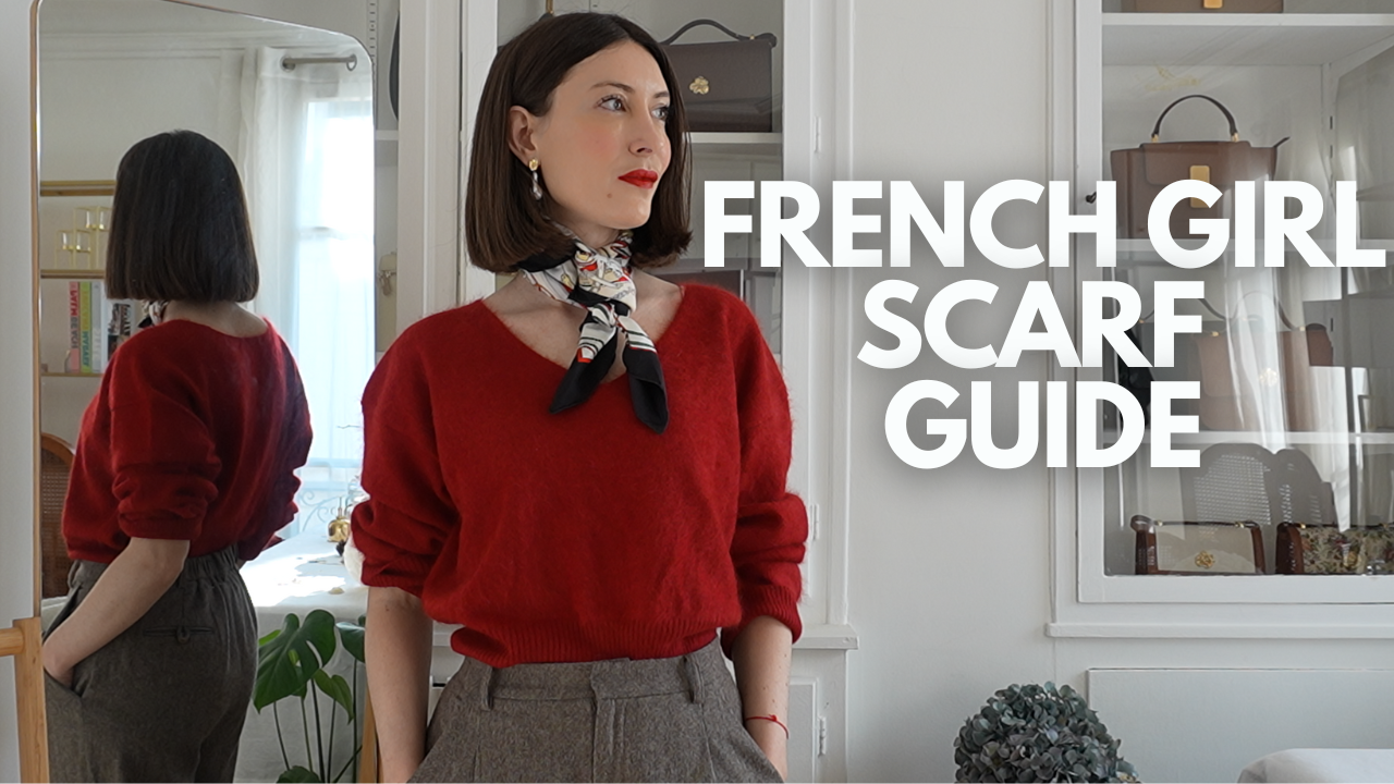 How to Tie and Wear a Scarf like a French Woman